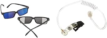 Amazon.com: Spy Detective Glasses Look Behind Secret Agent Earpiece Ear ...