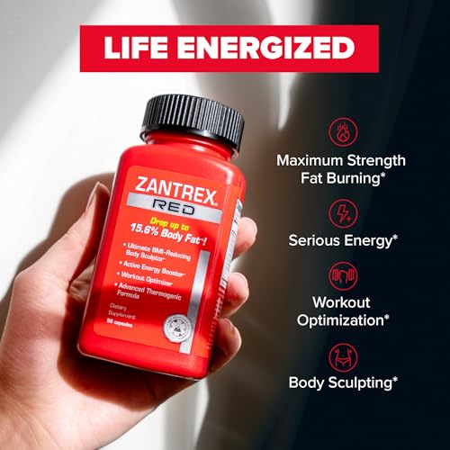 Zantrex Red - 56 Comprimidos - Pílulas para Perda de Peso - Queimador ...