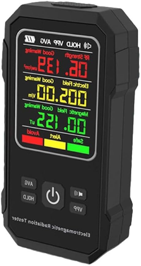 EMF Meter Battery Powered Electromagnetic Radiation Detector For ...