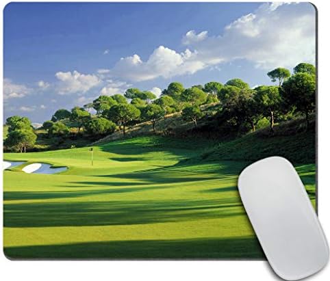 Amazon.com: Amcove Personalized Golf Course Mouse Pad Customized ...