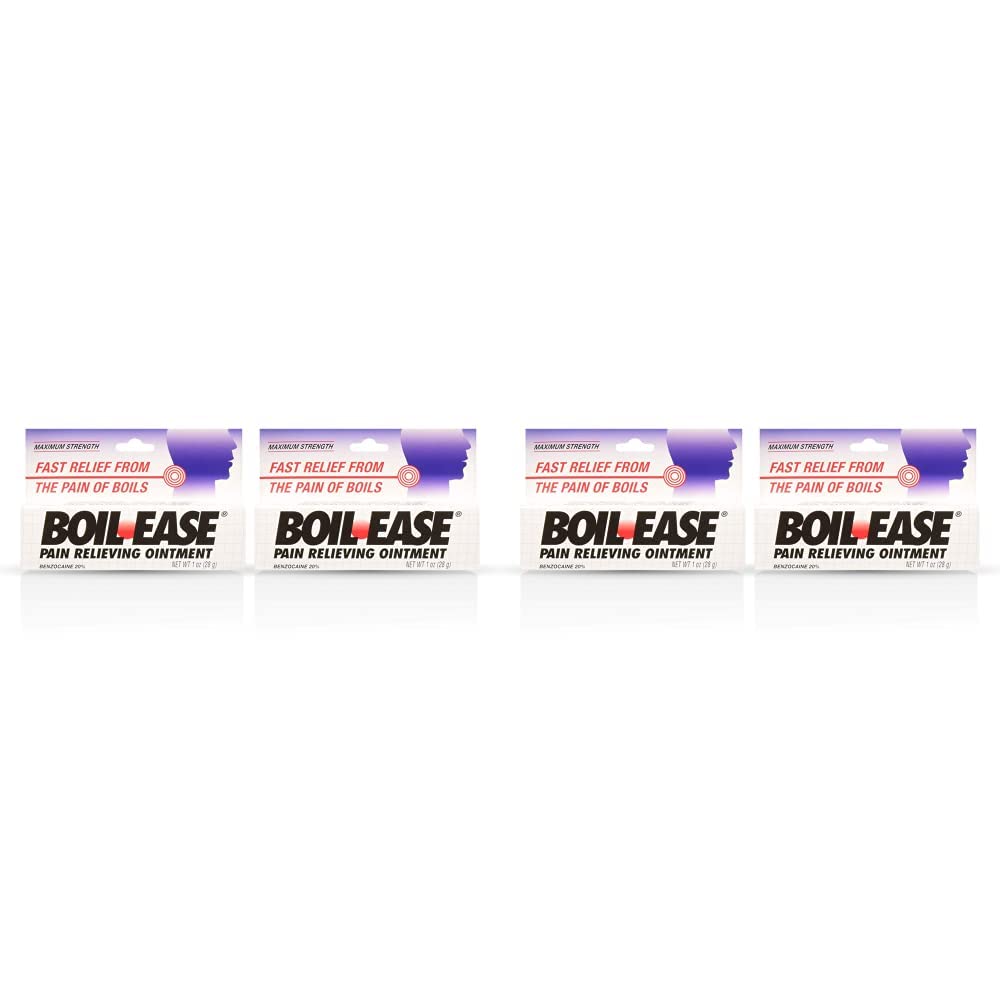 Buy Boil Ease Ointment Maximum Strength 1 oz (Pack of 4) Online at ...
