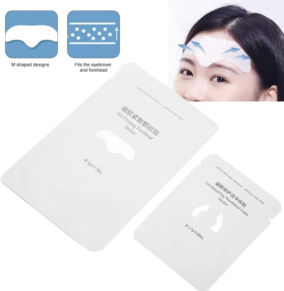 Anti-Wrinkle Patch, Overnight Forehead Line Frown Lines Removal Sticker ...