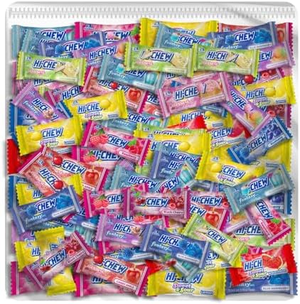 Amazon.com : Chew Chewy Fruit Candy - 12 Different Assorted Flavors ...