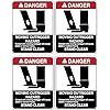 Amazon.com: Bucket Truck Crane Truck Boom Truck Safety Decal Sticker ...