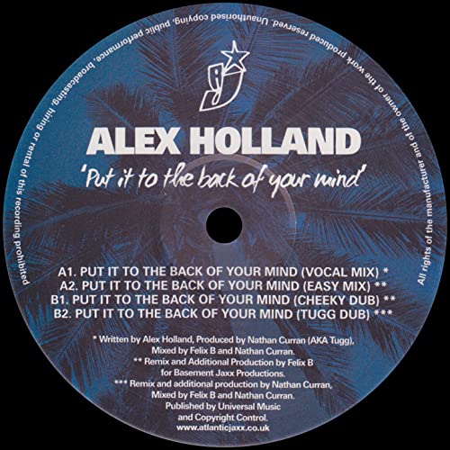 Play Put It to the Back of Your Mind by Alex Holland on Amazon Music