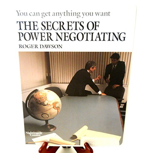The Secrets of Power Negotiating (6 Audio Cassette Tape Set): Roger ...