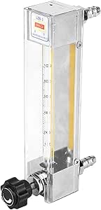 Amazon.com: Glass Tube Flowmeter, Liquid Flowmeter LZB-3 Glass Tube ...