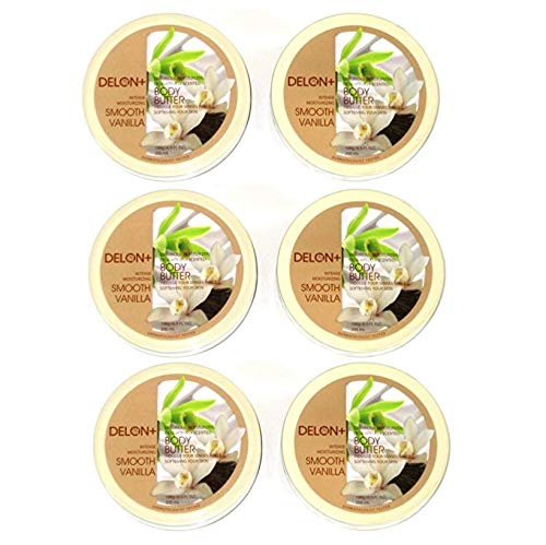 Amazon.com : Delon Intense Moisturizing Smooth Vanilla Body Butter 6.9 ...