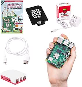 Amazon.com: Raspberry Pi Kit de inicio oficial Essentials de ...