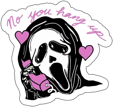 Amazon.com: Pink Ghost Decal – Cute Horror Stickers for Trucks and Cars ...