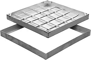 Amazon.co.jp: Square composite septic tank lid, stainless steel manhole ...