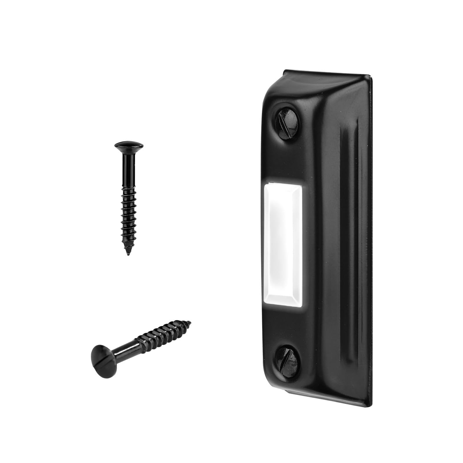 Lighted Doorbell Push Button, Metal Door Bell Button Wired with Screws ...