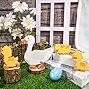 Amazon.com : COCHIE Cute Wooden Ducks Decorations Indoor Set of 4 ...