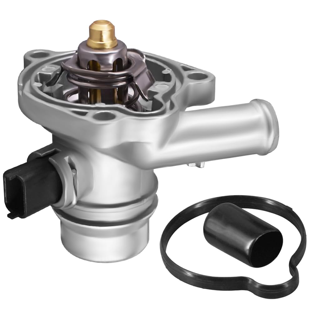Amazon.com: Upgrade Aluminium Coolant Thermostat Housing Assembly ...
