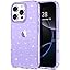 Amazon.com: Hython for iPhone 16 Pro Max Case Glitter, Clear Glitter Sparkly Shiny Bling Sparkle ...