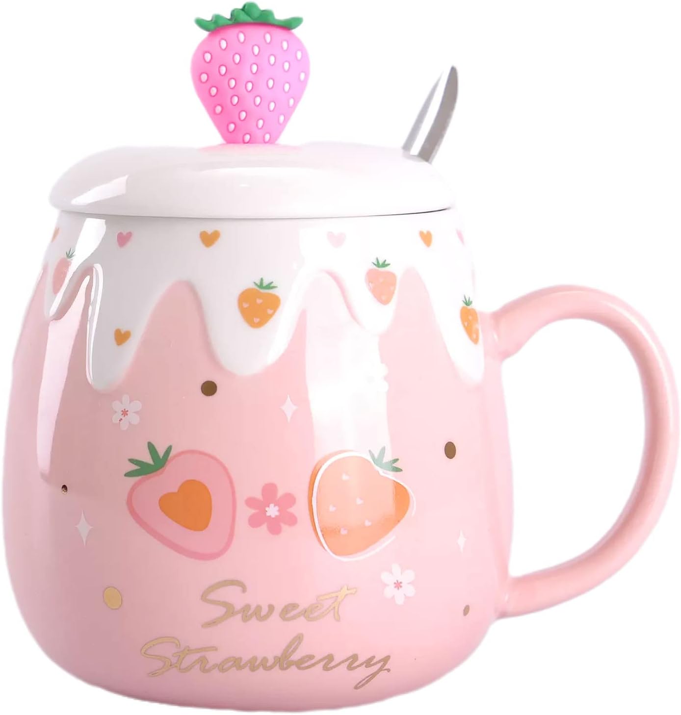 Amazon.com: UFOTSAM Coffee Mug Cups Ceramic Tea Cup Fruits Lemon Shaped ...