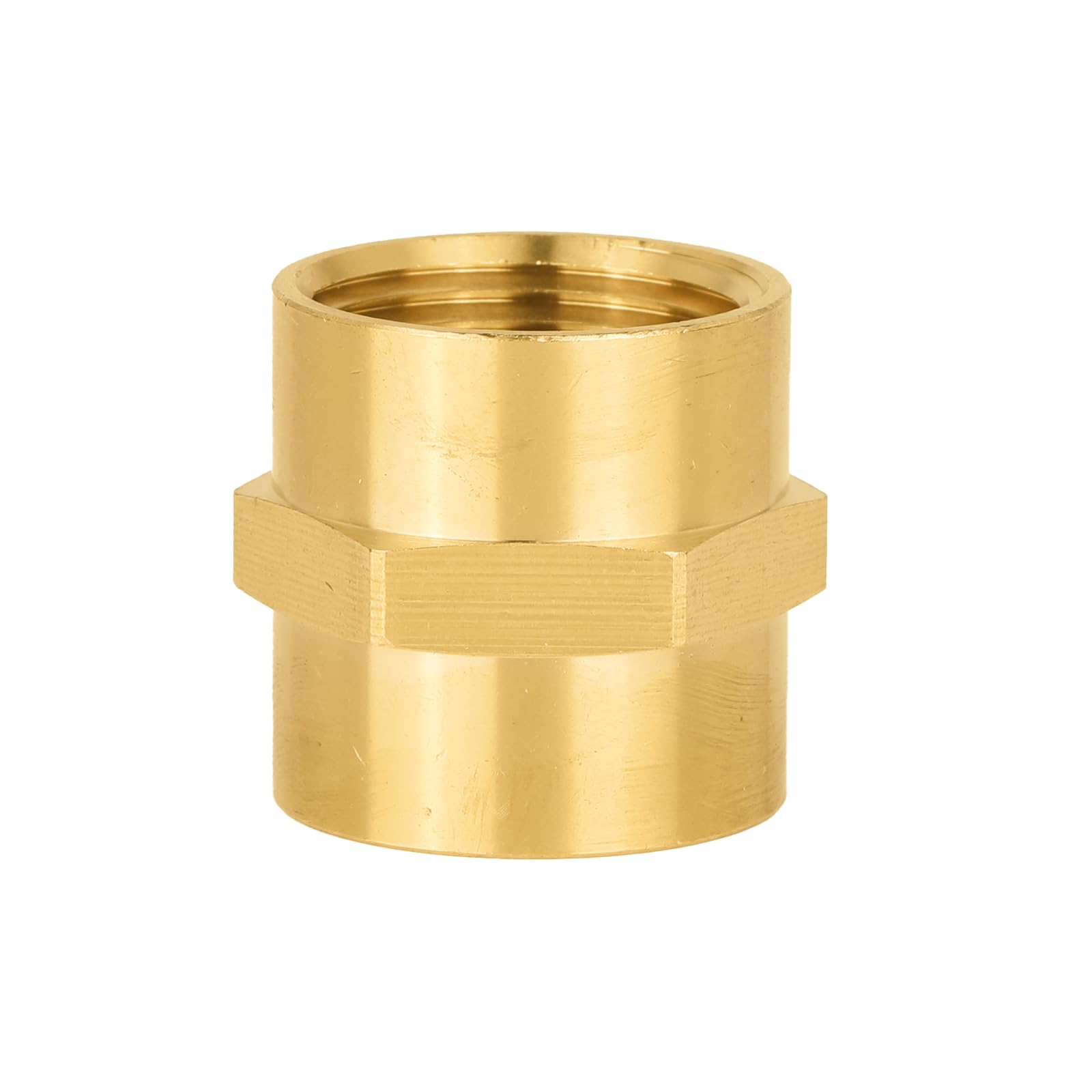 Amazon.com: (Pack of 2) EFIELD 3/4" x 3/4" Female NPT Coupling, Soild ...