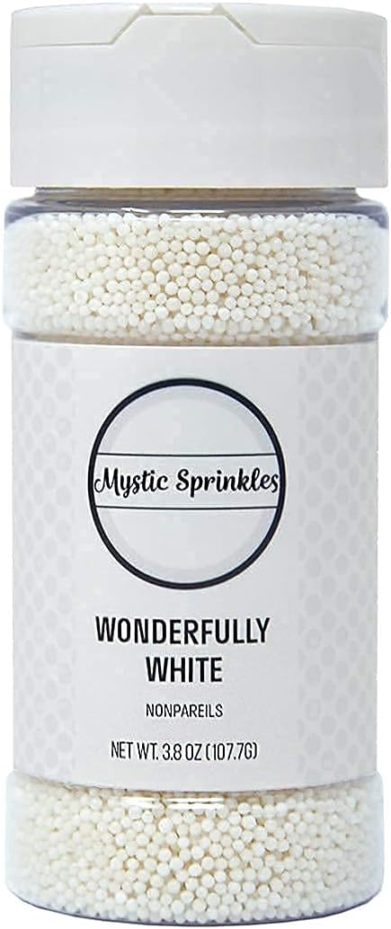 Amazon.com: 365 by Whole Foods Market, White Nonpareils Sprinkles, 3.15 ...