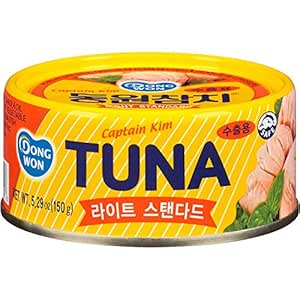 Amazon.com : Dongwon Tuna Can Light Standard (150 g/can) 동원 참치 라이트 스탠다드 (24) : Grocery & Gourmet ...