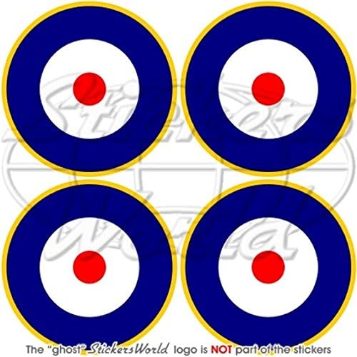 RAF British Royal Airforce Type A2 Aircraft Roundels 2" (50mm) Vinyl ...