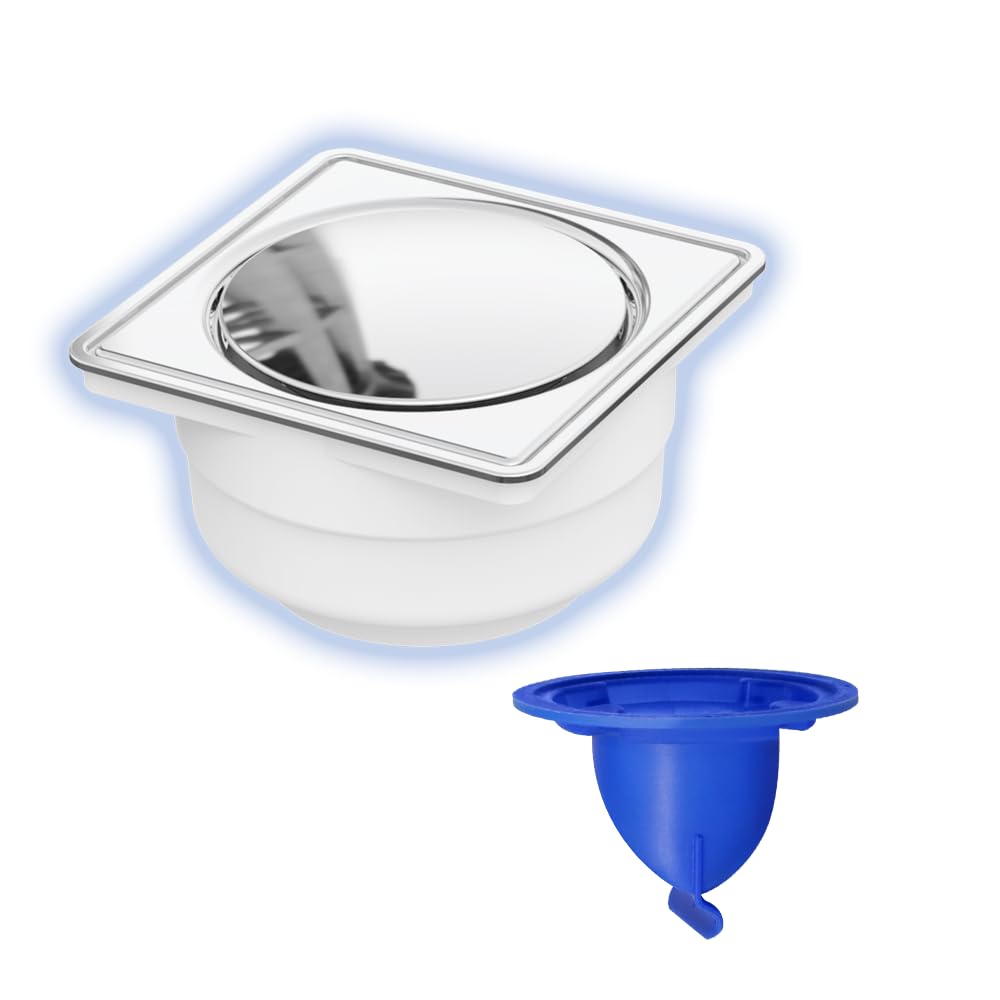 Fleximatic 2248 A Coladera Universal Cuadrada Push con Membrana Check ...