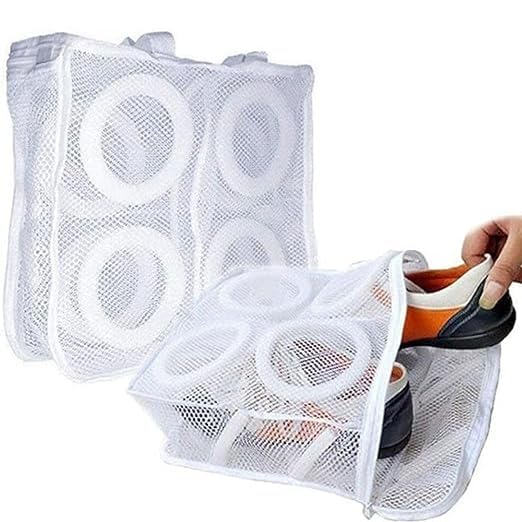 ARAA PAVA Portable Laundry Washing Bags With Premium Rust Free Zipper ...