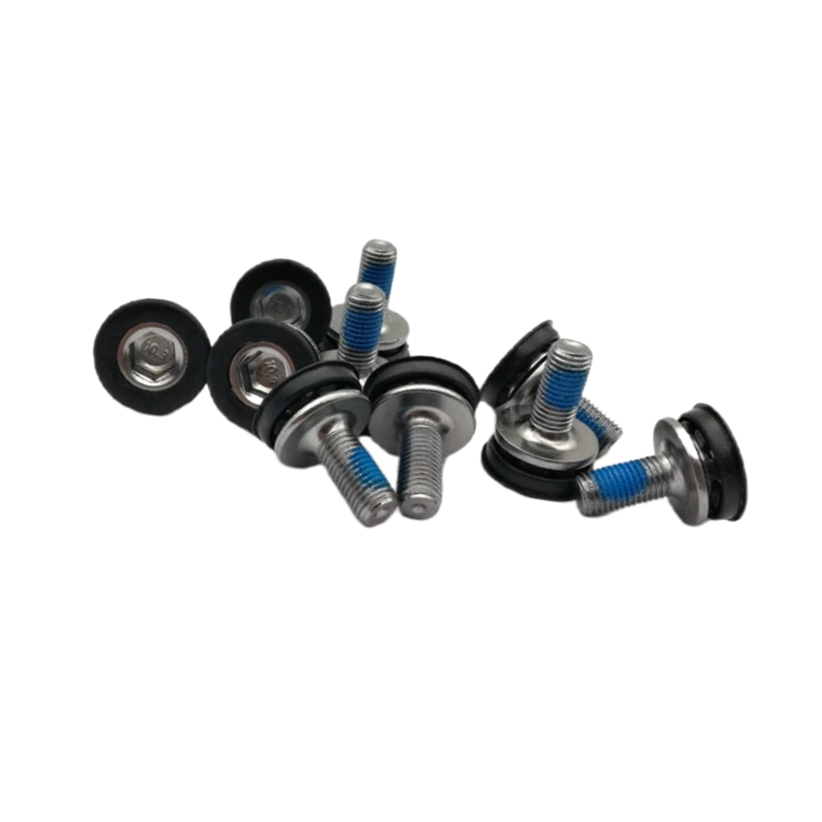 Amazon.com : ANXIAONIUAT 10 Pcs Hex Crank Arm Fixing Bolts Metal ...