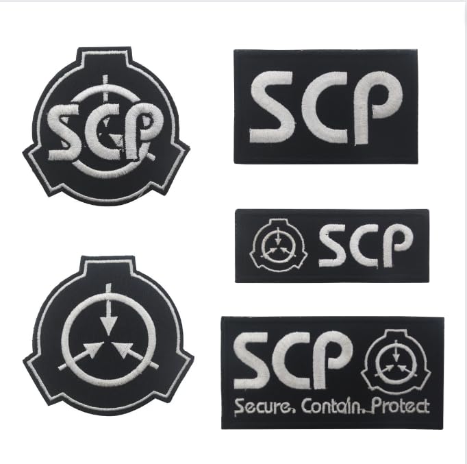 Amazon.com: Scp Foundation Patch，Special Containment Procedures ...