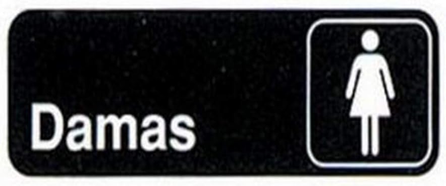 Amazon.com: Tablecraft "Damas" Sign : Office Products