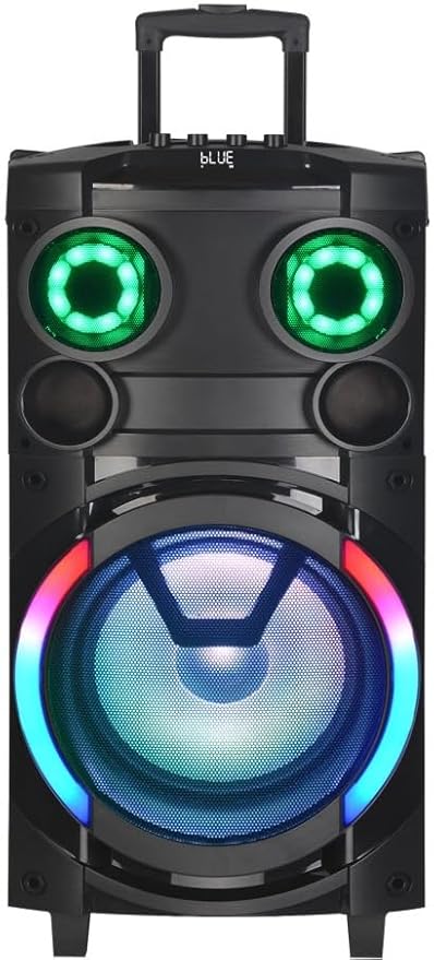 Clarion JM-K-POP 80 Watts Trolley DJ Speaker with Powerful 12" Driver ...