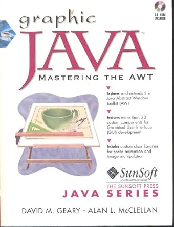 Graphic Java: Mastering the AWT (1st Edition) (Sunsoft Press Java ...