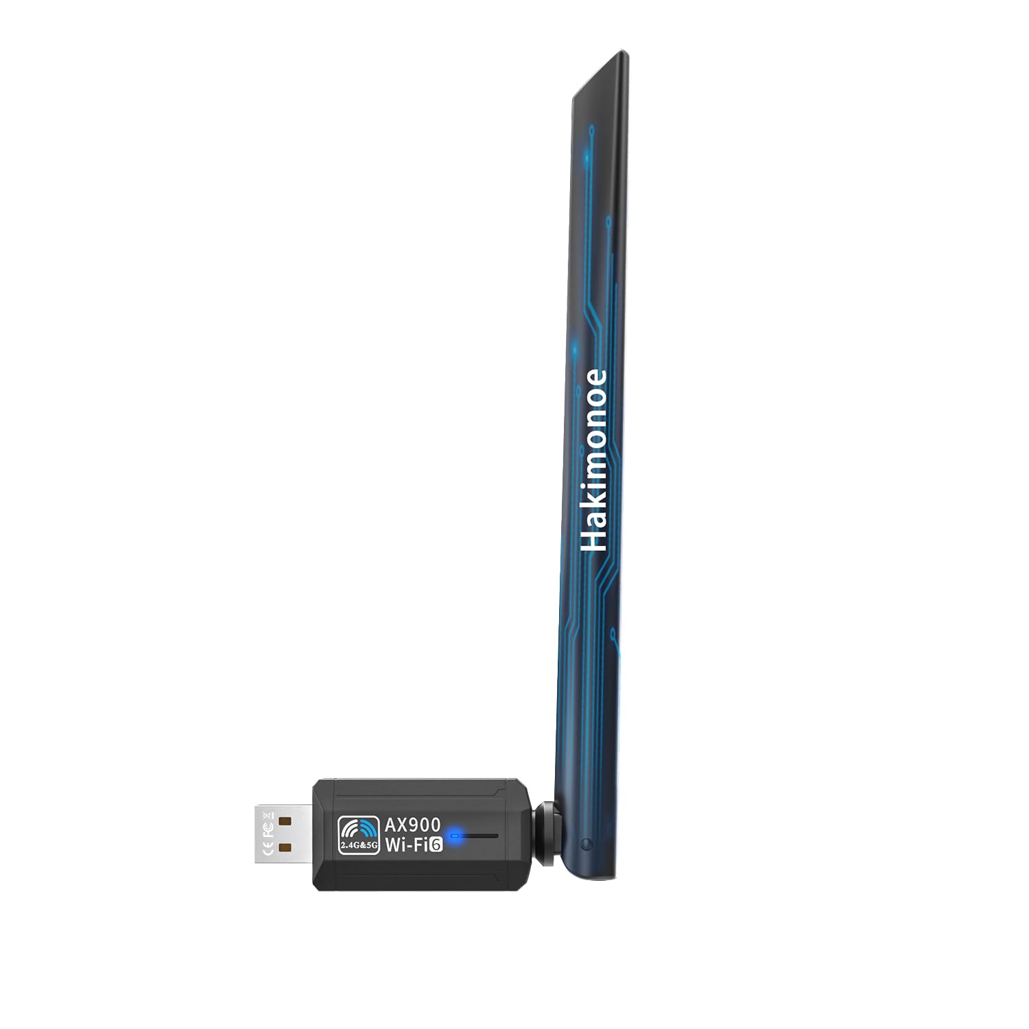 Amazon.com: Hakimonoe WiFi USB Adapter for PC Desktop, Wi-Fi 6 ...