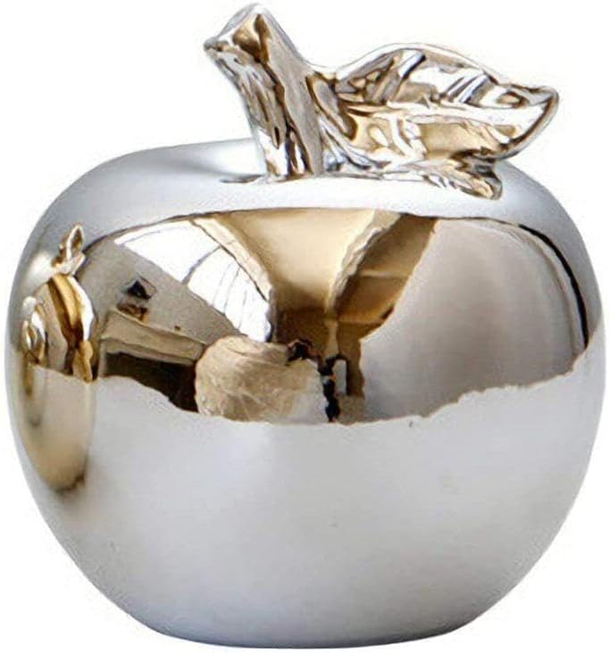 Amazon.com: ABOOFAN Ceramic Apple Ornament Porcelain Fruit Statue ...