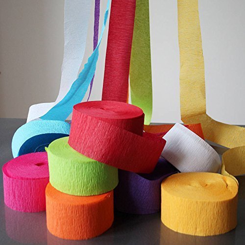 sunshine paper frill decoration (complete pack)-Multi color : Amazon.in ...