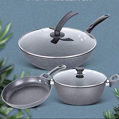 na Cookware Set Frying pan Soup Pot stew Pot Wok Non-Stick pan Saucepan ...