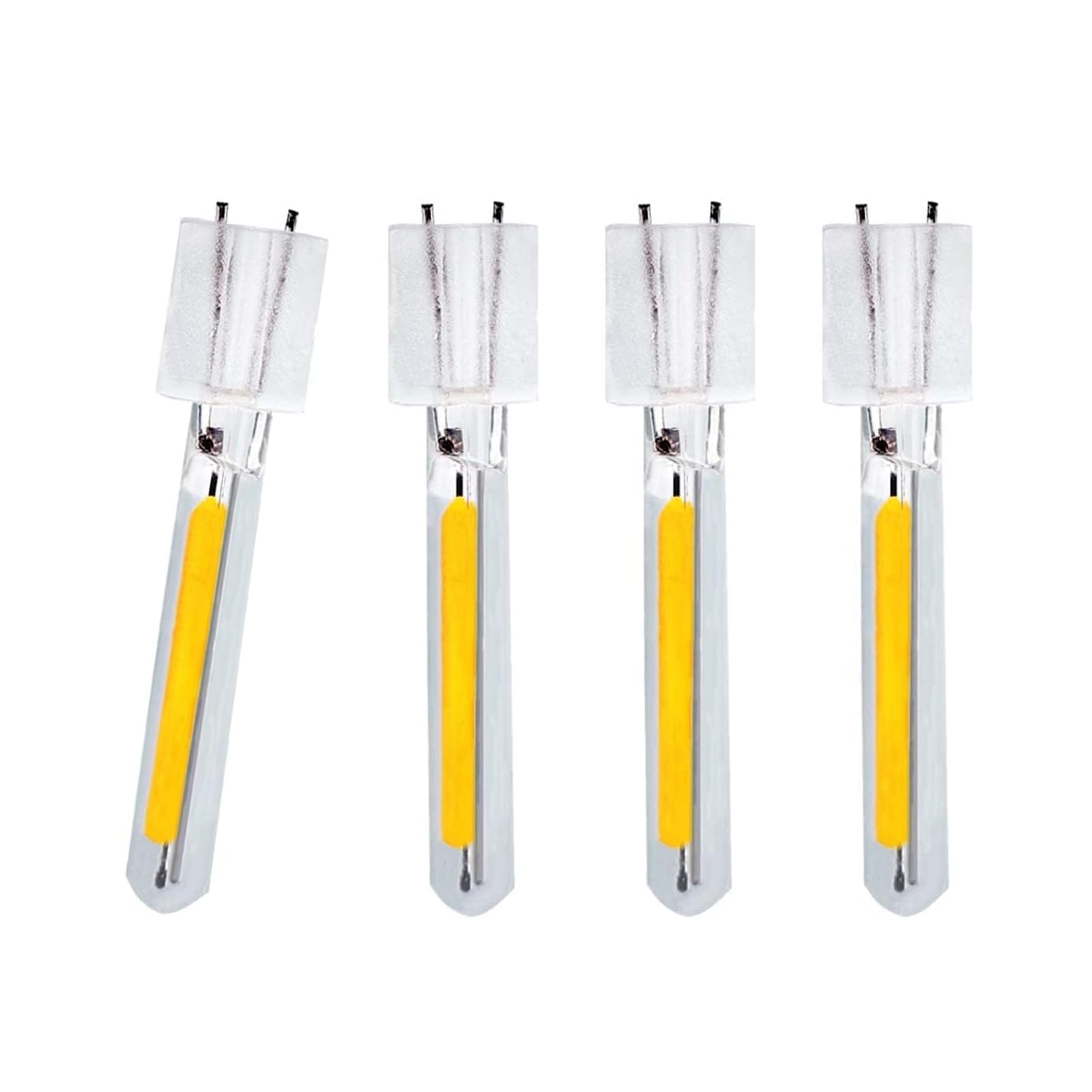 Kawaya 4 Pcs LED Edison Bulb Filament, 1W Bulb Replacement Spare ...