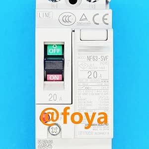 Amazon.co.jp: Foya（修理交換用 ）適用する MITSUBISHI三菱電機 NF63-SVF 3P 20A用低圧遮断機 : DIY・工具・ガーデン