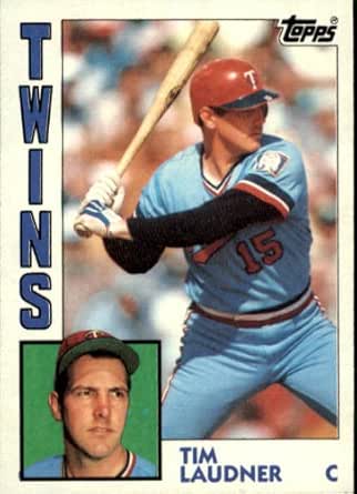 Amazon.com: 1984 Topps Baseball Card #363 Tim Laudner : Collectibles ...