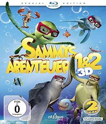 Sammys Abenteuer 1 & 2 3D: Special Edition / Blu-ray 3D | Amazon.com.br