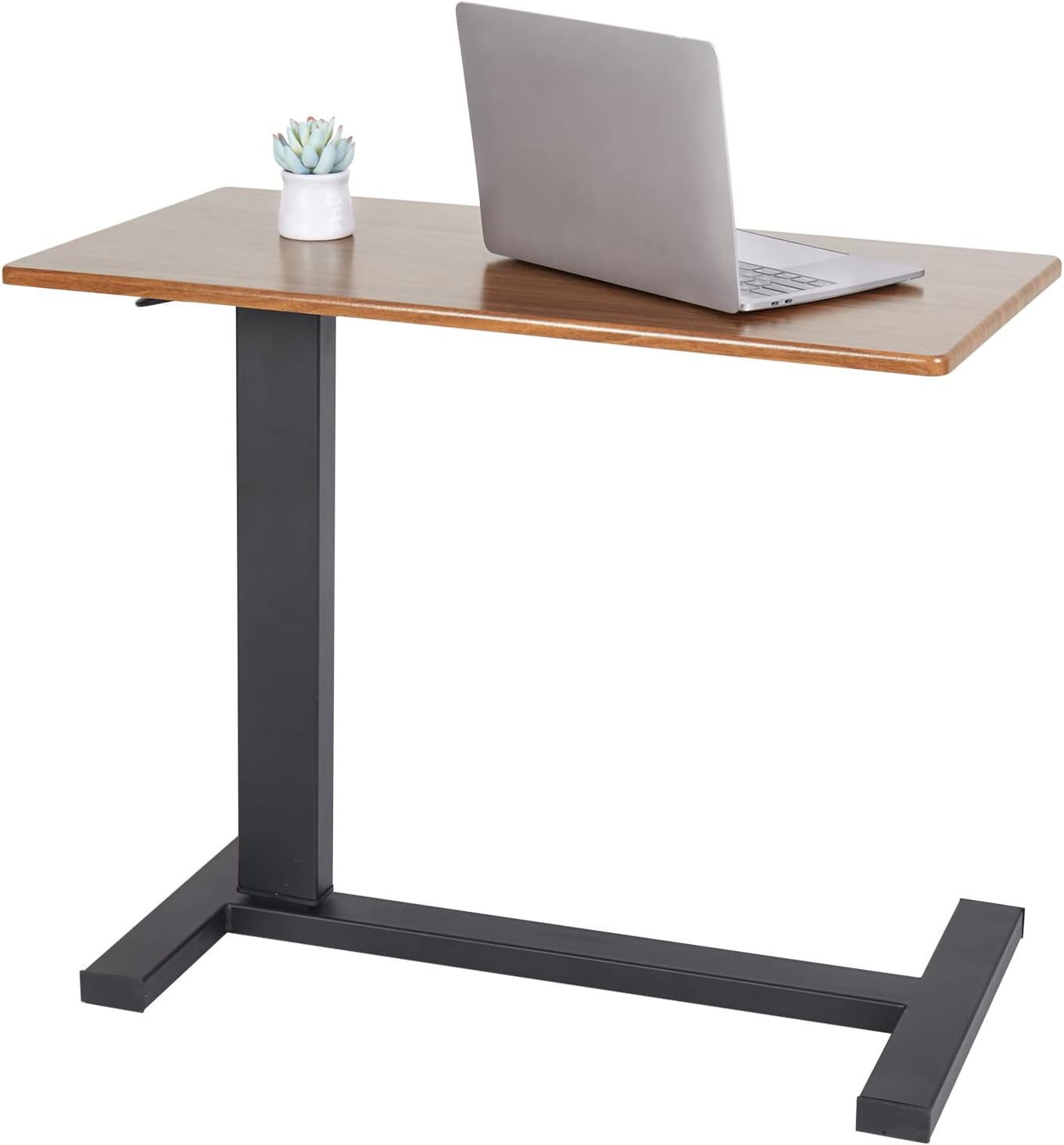 Elite Care Over bed table with 4 castors and height adjustable top ...