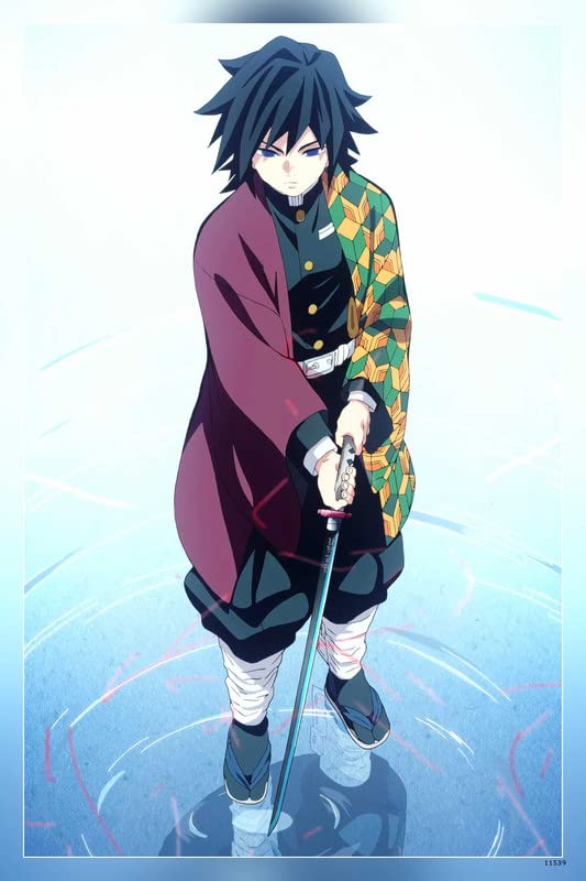 Poster Envy Giyu Tomioka Kimetsu No Yaiba Matte Finish Paper Poster ...