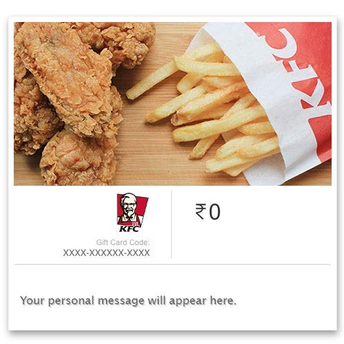 KFC | Flat 4% off | E-Gift Card | Instant Delivery | Valid for online ...