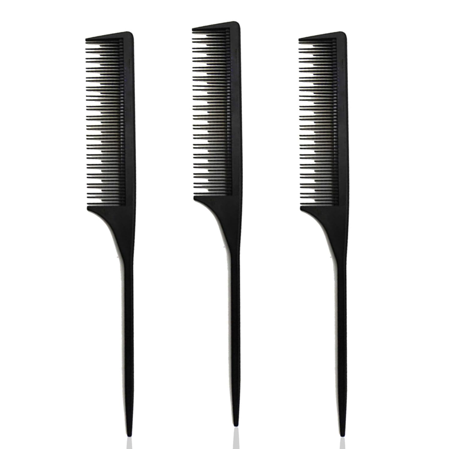 Amazon.com : 3 Teasing Comb, Tail Comb for Root Teasing for Thin, Add ...