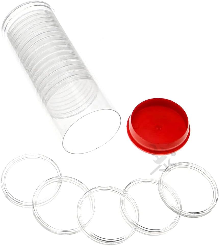 Amazon.com: OnFireGuy 20pcs 38.1mm Direct Fit “H38” Coin Capsules ...