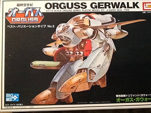 Orguss Gerwalk 1:72 Mecha Model Kit Imai Japan Vintage Super Dimension ...