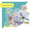 Amazon.com - Ezee space Large Clear Plastic Storage Bins with Lids - 3 ...