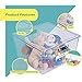 Amazon.com - Ezee space XL Clear Plastic Storage Bins with Lids - 3 ...