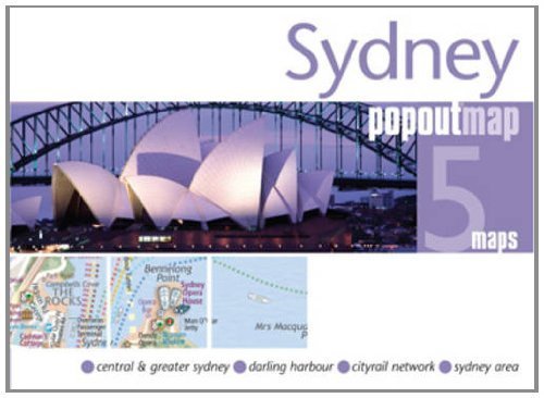 Buy Sydney PopOut : pop-up city street of Sydney city center - folded ...