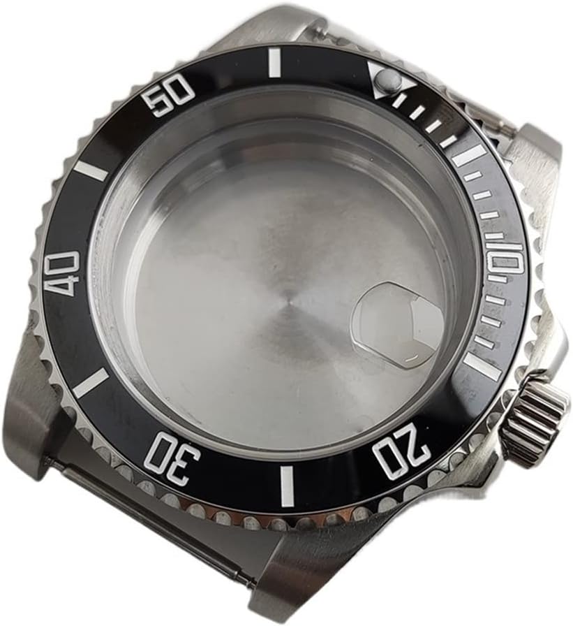 Amazon.com: MCTNAGAEMP NH35 Case 40mm Case With Ceramic Bezel Added To ...