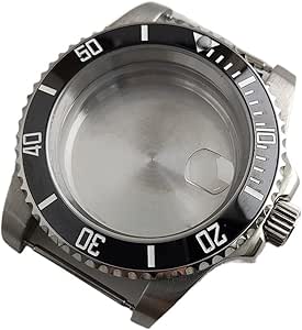 Amazon.com: MGRAS NH35 Case 40mm Case with Ceramic Bezel Added to Fit ...